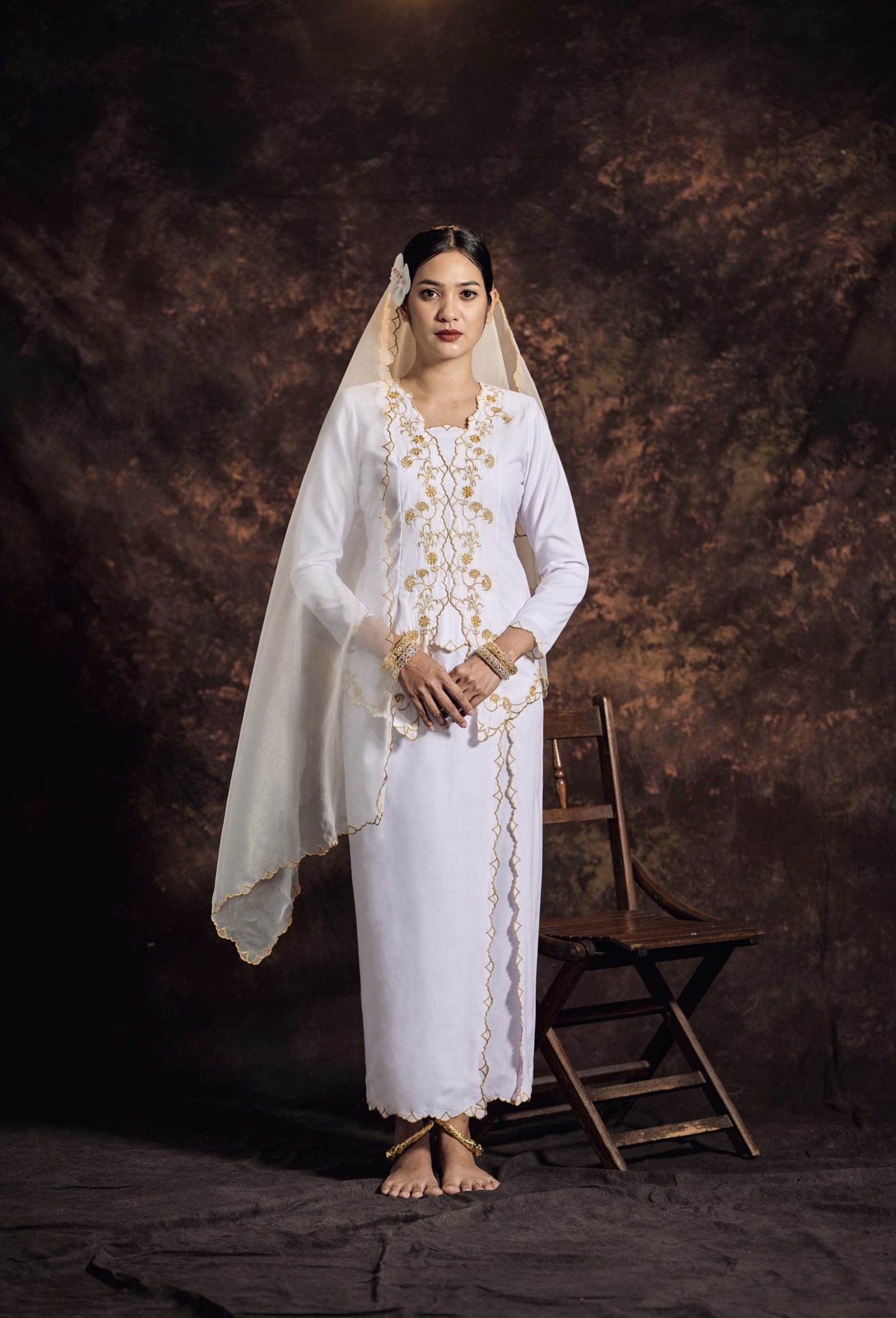 Teja in White (Ready stock) - Tujoh Kuntom